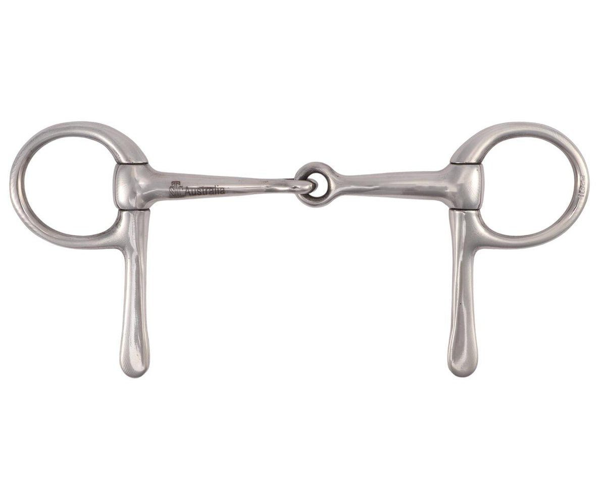 Half Spoon Snaffle Bit w/Jointed Mouth – Greg Grant Saddlery