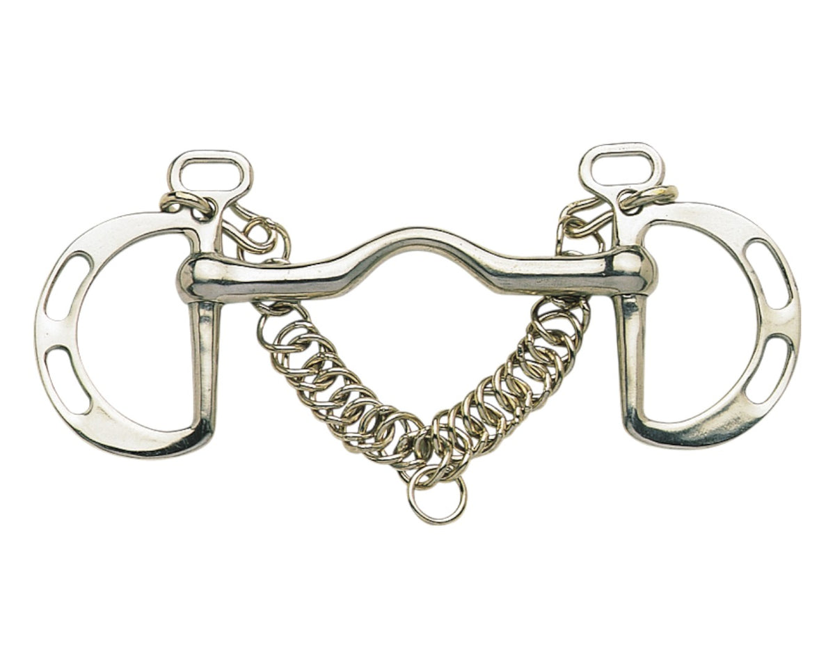 Kimblewick Slotted Cheeks Bit with Port Mouth – Greg Grant Saddlery