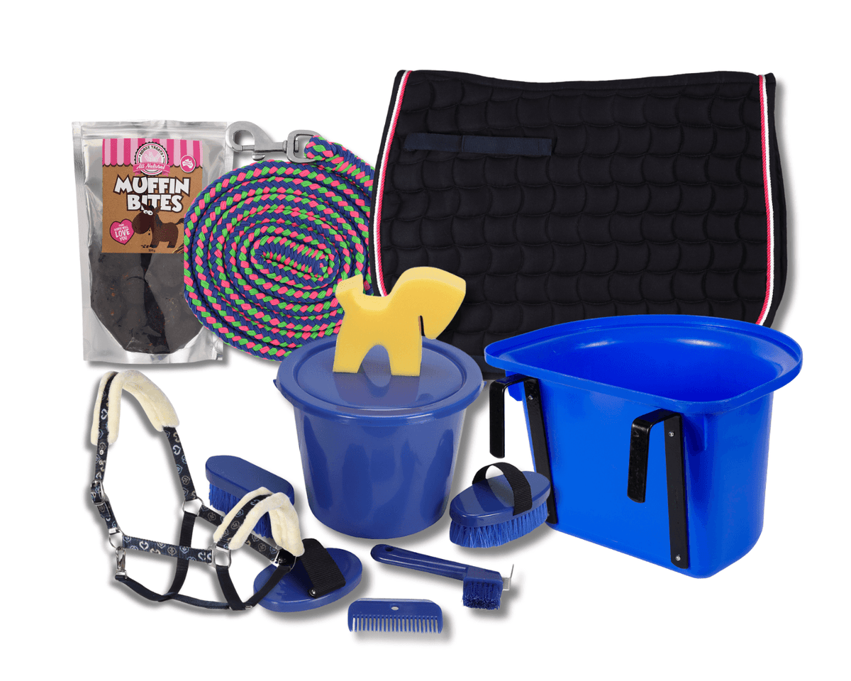 My first pony bundle - Blue – Greg Grant Saddlery