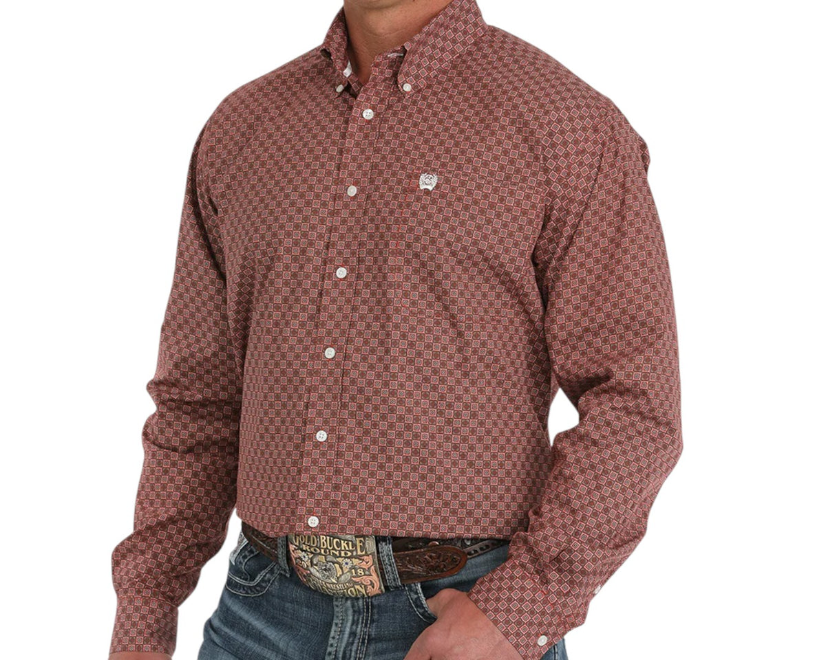 Cinch Men's Medallion Button Down Shirt – Greg Grant Saddlery