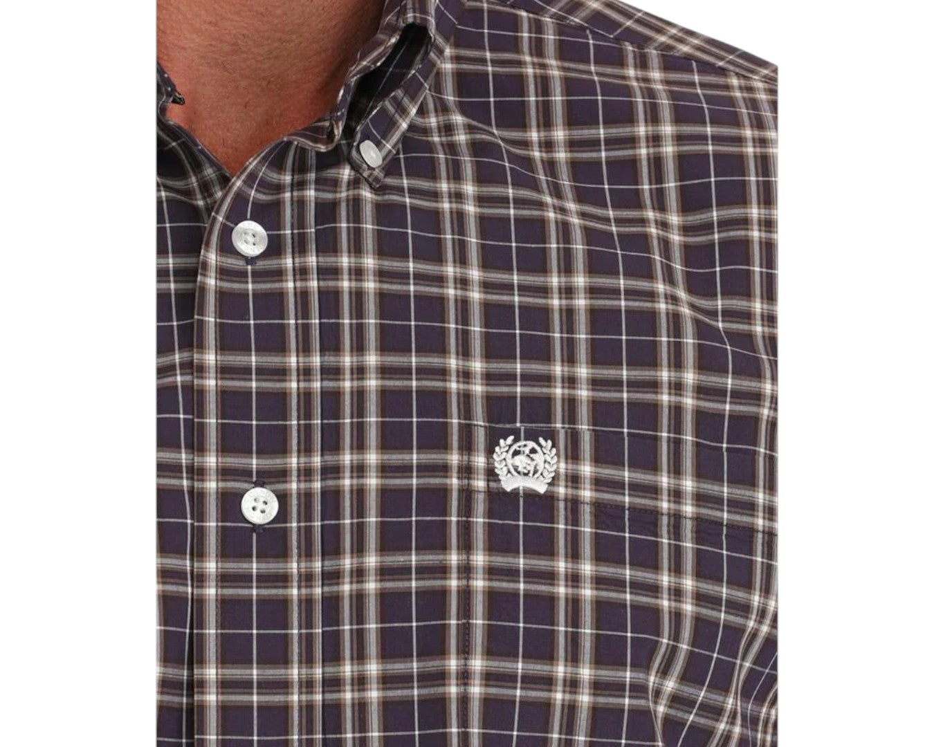 Cinch Men's Purple Plaid Classic Shirt – Greg Grant Saddlery