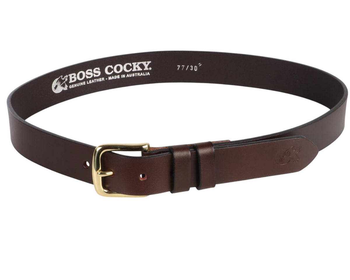 Boss Cocky Bushman Belt 32mm – Greg Grant Saddlery