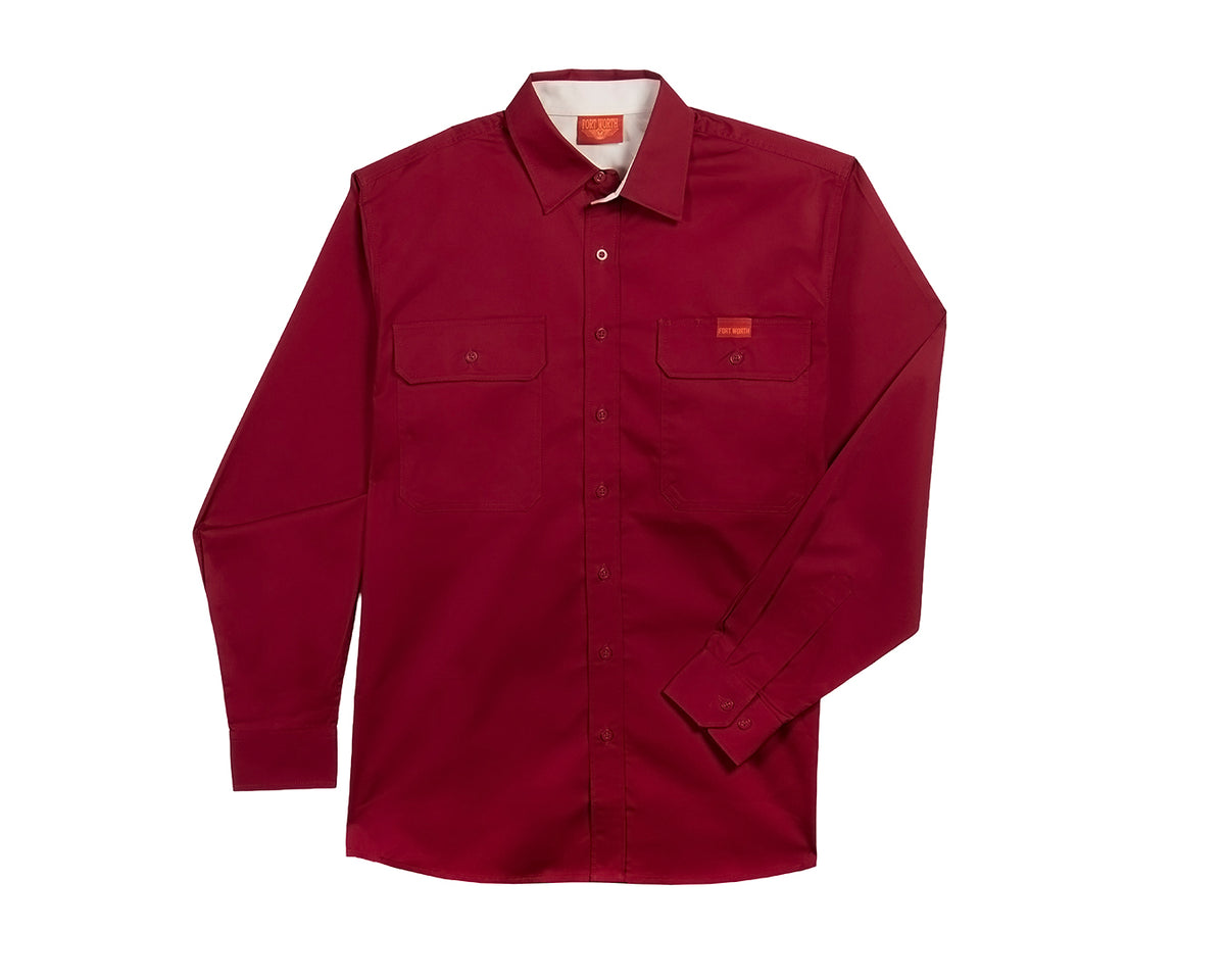 Fort Worth Men's Full Button Work Shirt – Greg Grant Saddlery