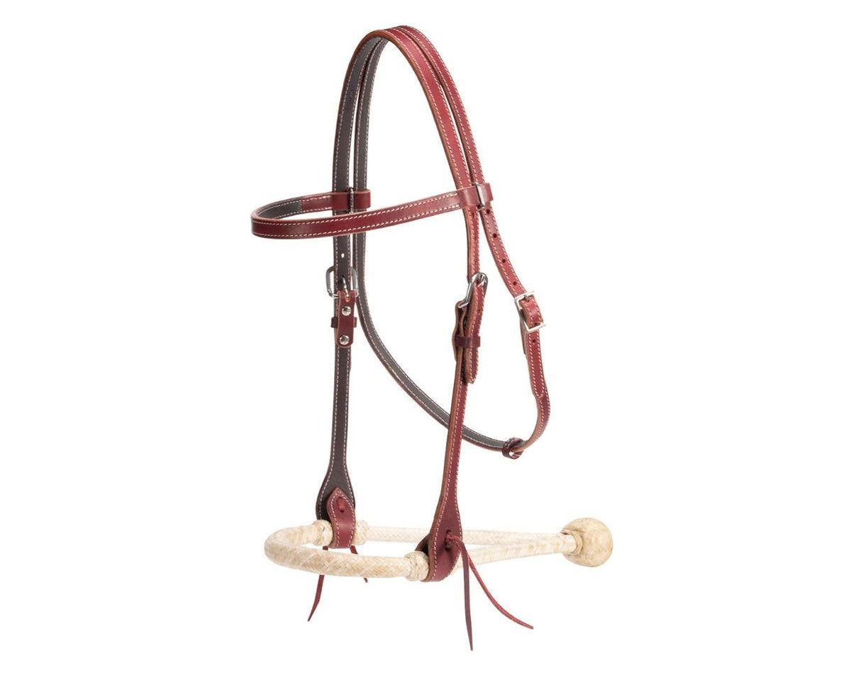 Fort Worth Paco Headstall With Bosal | Bridles & Headstalls – Greg ...