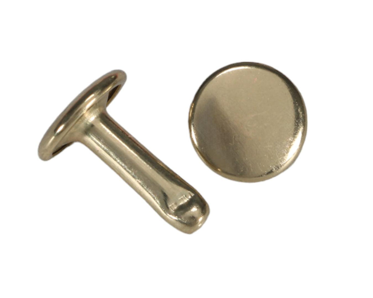 Two Piece Rivet Sets Brass Plated – Greg Grant Saddlery