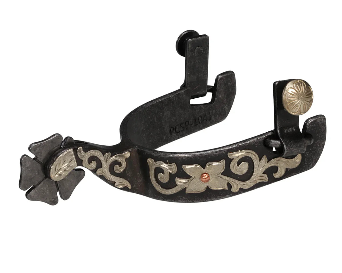 Professional's Choice Cloverleaf Antique Silver Spur – Greg Grant Saddlery