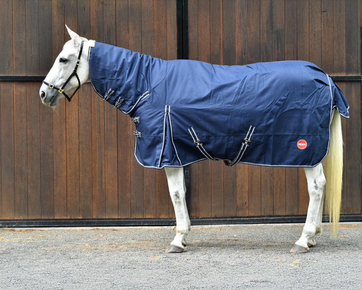 Kozy 1200D Ripstop Horse Rug Combo With 200g Fill - Navy | Horse Winter ...