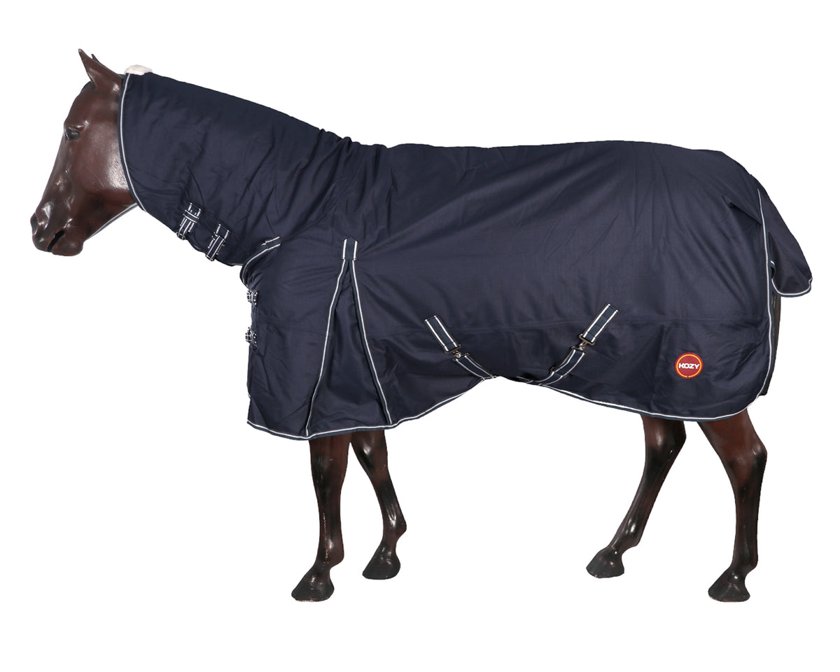 Kozy 1200D Ripstop Horse Rug Combo With 200g Fill - Navy | Horse Winter ...