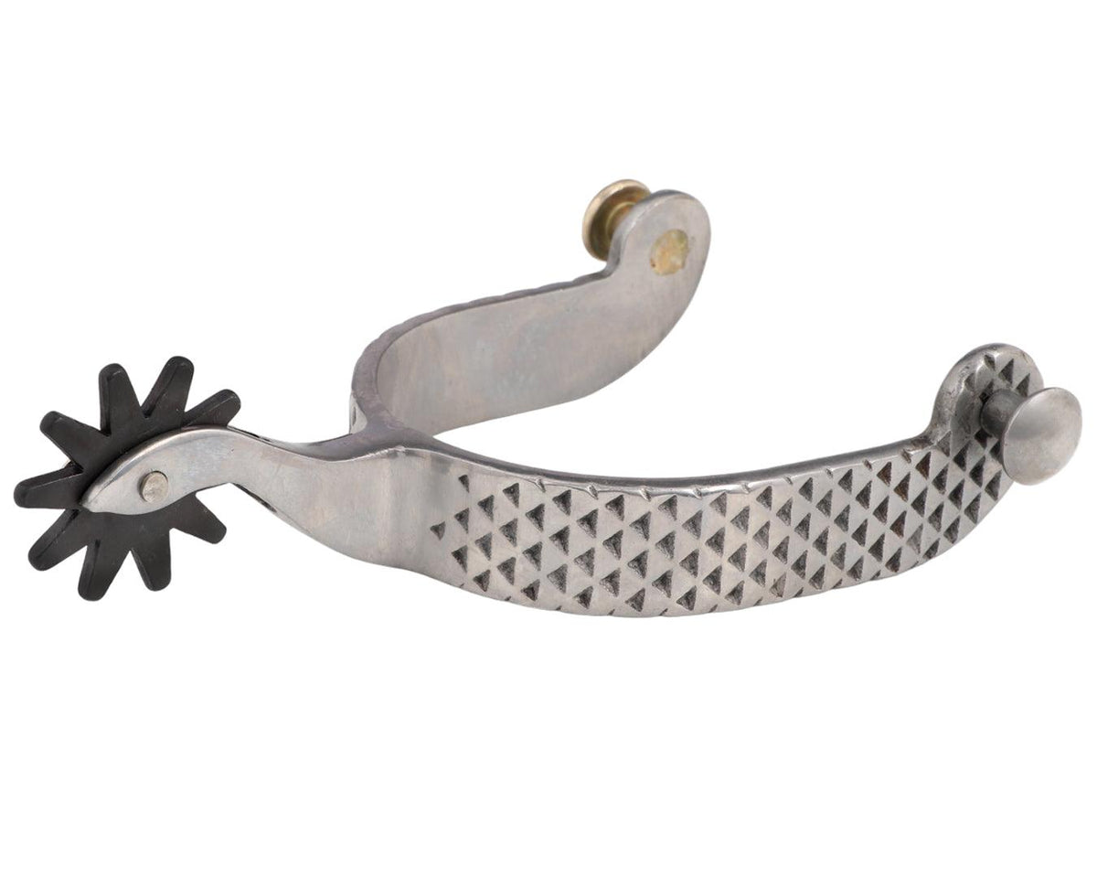 Rasp Pattern Spurs – Greg Grant Saddlery