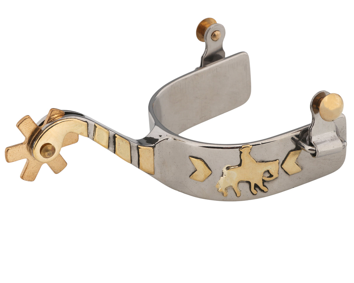 Cutter Spurs w/Navajo or Pleasure Horse Trim – Greg Grant Saddlery