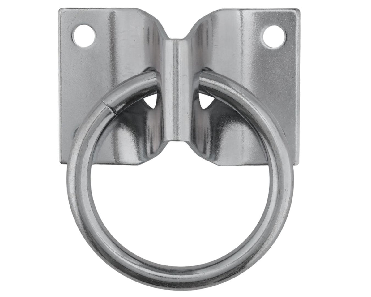 Hitching Ring w/Plate – Greg Grant Saddlery