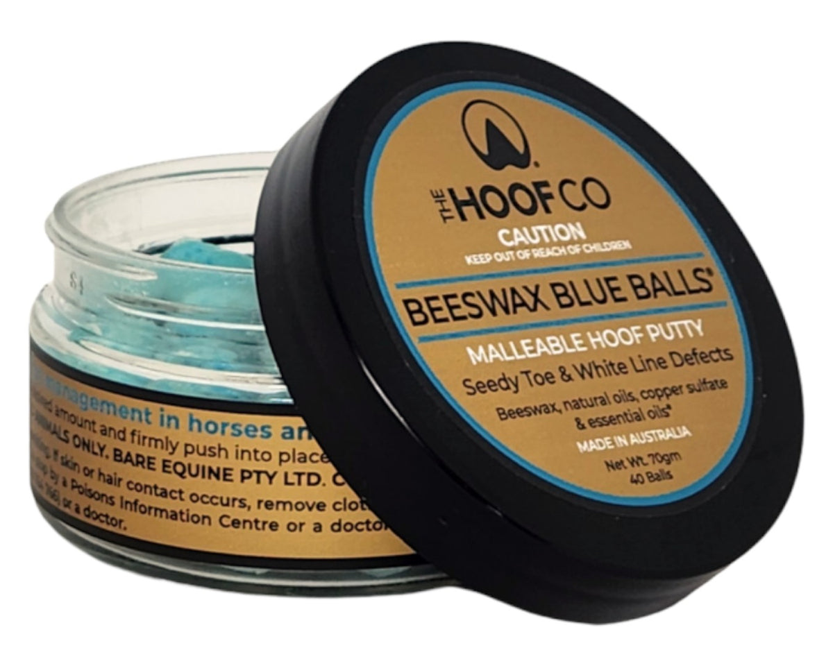 Beeswax Blue Balls: Hoof Repair Solution for Equine Foot Health – Greg ...