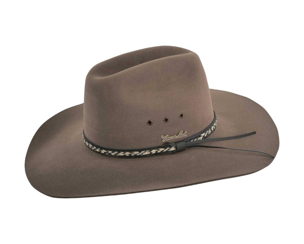 Thomas Cook Brumby Pure Fur Felt Hat – Greg Grant Saddlery