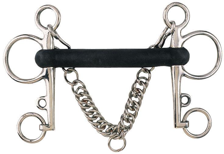 STC Hard Rubber Pelham – Greg Grant Saddlery