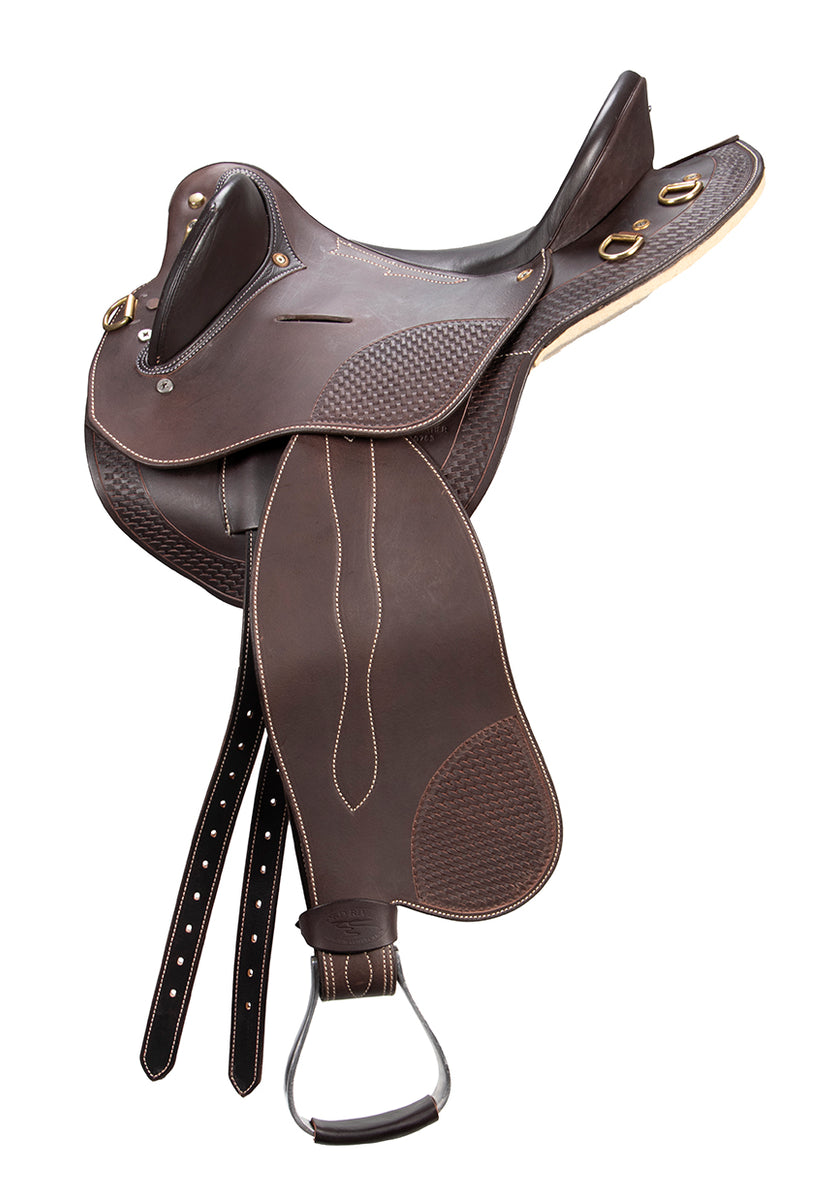 Ord River Campdraft Saddle With Adjustable Gullet – Greg Grant Saddlery