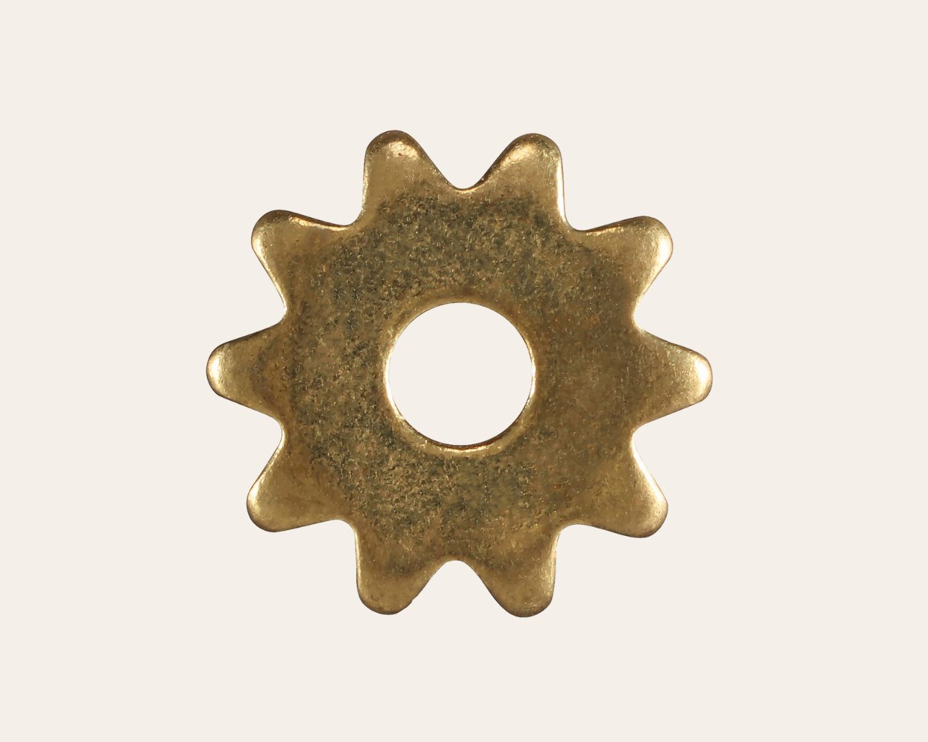 Small Brass Spur Rowels - 10 Points | Spurs & Straps – Greg Grant Saddlery