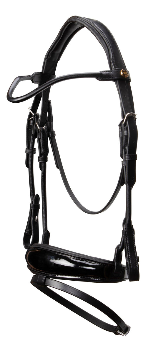 Jeremy & Lord Rolled Memory Foam Bridle – Greg Grant Saddlery