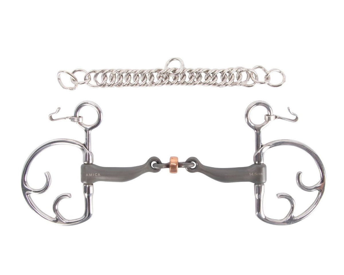 Amica - The Sydney Kimblehook Bit | Horse Bits – Greg Grant Saddlery