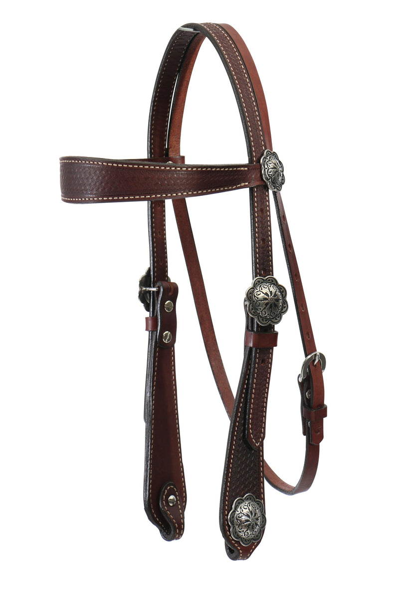 Weaver Basin Cowboy Headstall – Greg Grant Saddlery